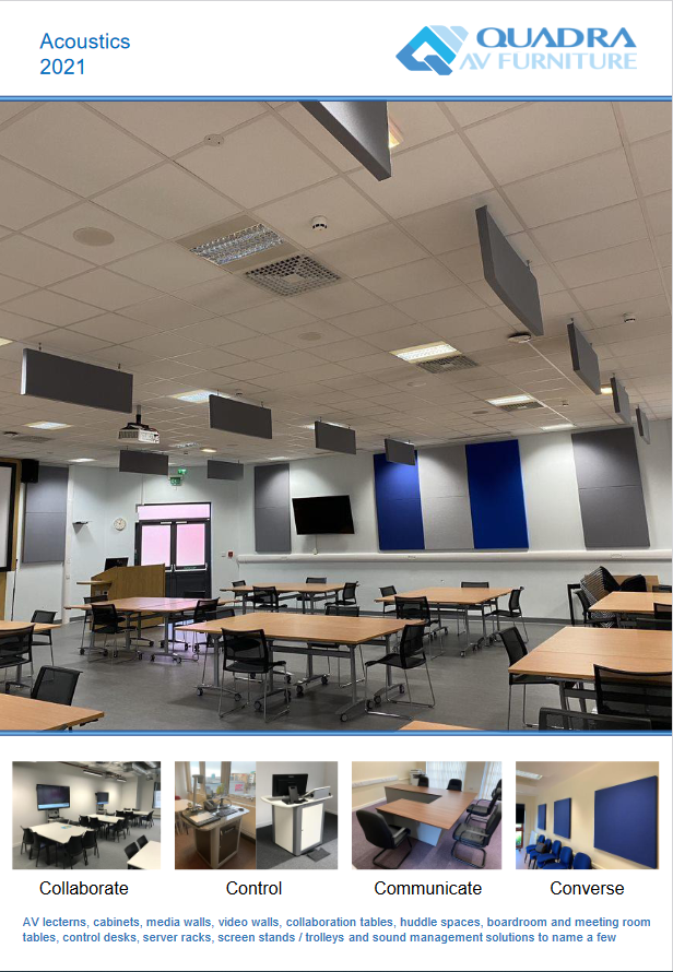 Brochures - Quadra AV Furniture UK